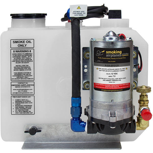 Complete Smoke System 3.5 US Gallon - Horizontal — eSHOP.AERO