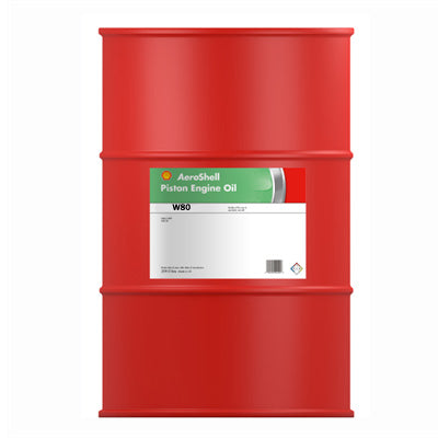 Aeroshell W80 OIL 55 Gallon Drum — eSHOP.AERO