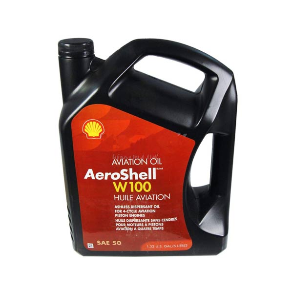 Shell ASO W100 5 Liter Pail — eSHOP.AERO