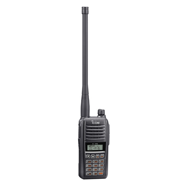 Icom IC A16 Full Keyboard COM Handheld Radio — eSHOP.AERO