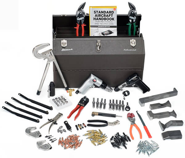 ATS Deluxe Riveting Kit With Pro 3X Rivet Gun — eSHOP.AERO