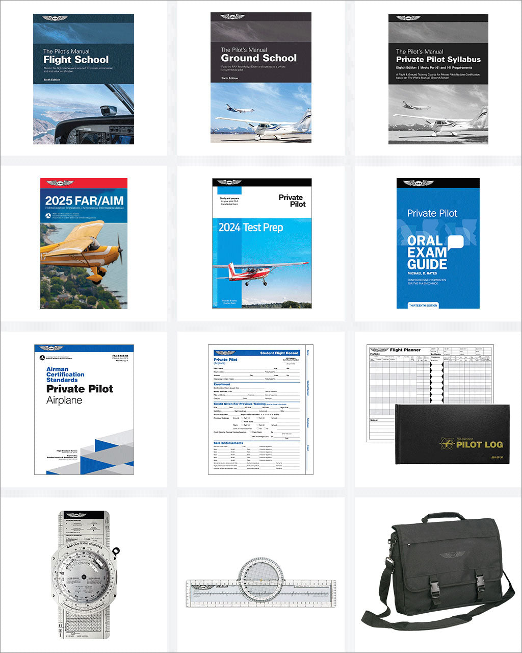 ASA PVT Pilot FLT School KIT - Part 141 W/2025 — eSHOP.AERO
