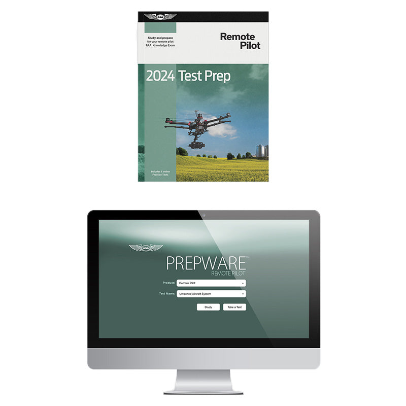 ASA 2024 Remote Pilot Test Prep Plus — eSHOP.AERO