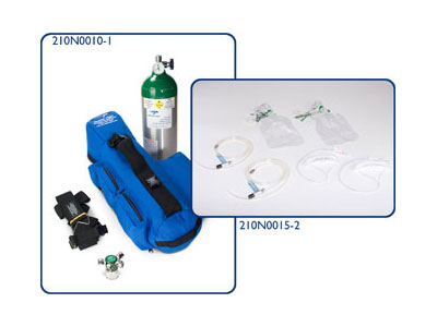Oxypack 2-PERSON Portable Oxygen System 22 CU FT Cylinder — eSHOP.AERO