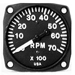 UMA 2-1/4 Electric Tachometer 0-7000 RPM W/Markings Rotax 912 914 — eSHOP.AERO