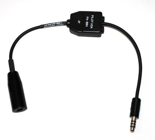 Pilot USA PA 88H Military TO GA Helicopter Impedance Adapter — eSHOP.AERO
