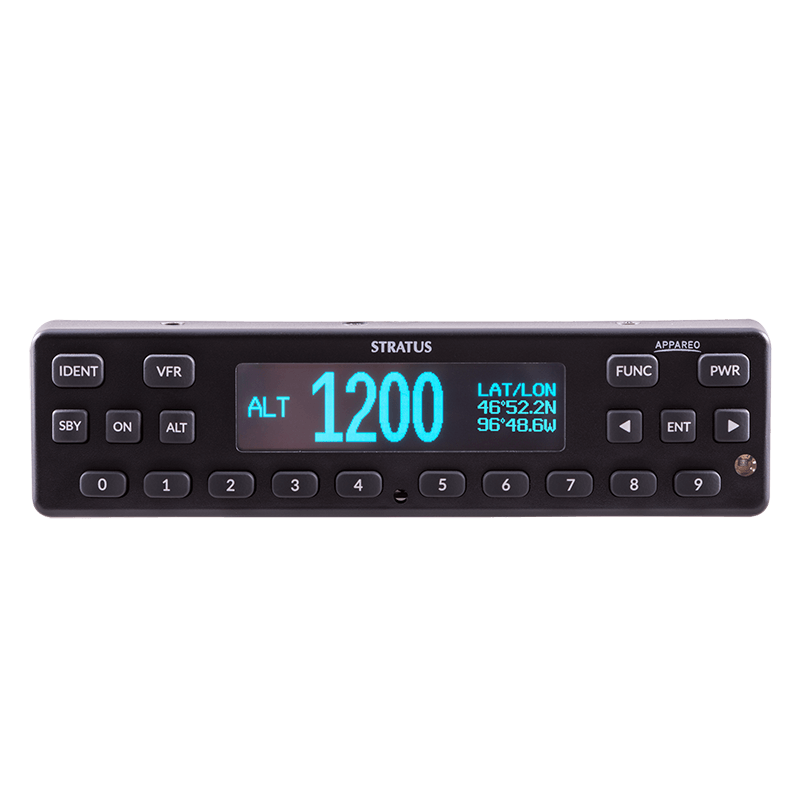 Appareo Stratus ES Transponder With Custom Harness — eSHOP.AERO