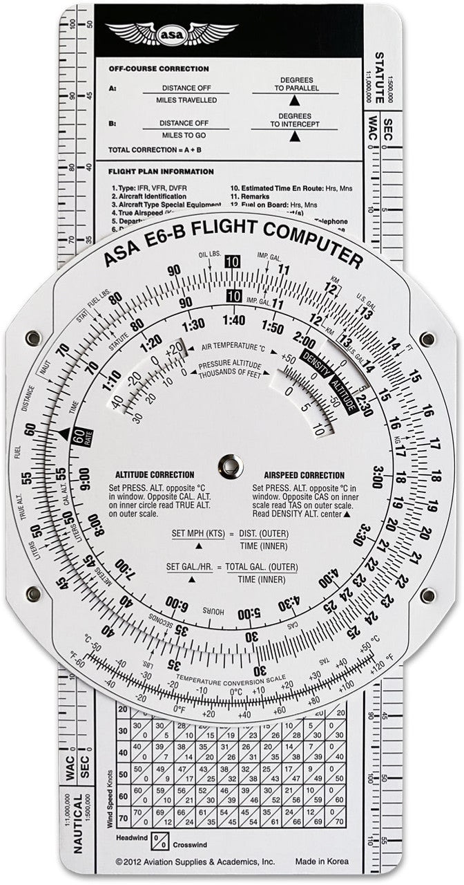 ASA E6B Flight Computer — eSHOP.AERO