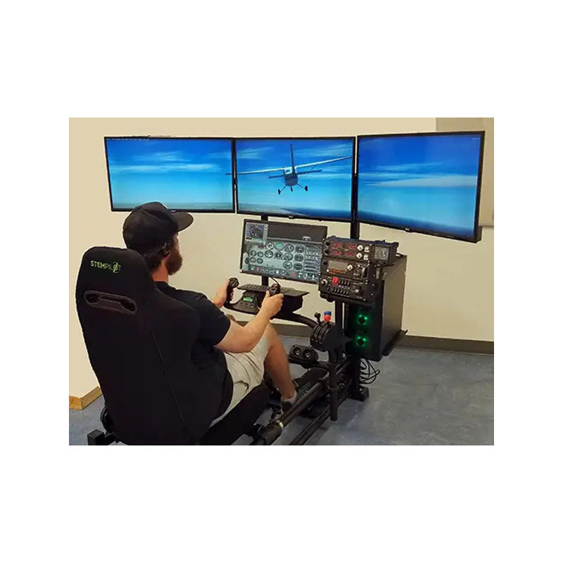 Stempilot Pilot PRO 3I High Fidelity Sit-In Flight Simulator — eSHOP.AERO