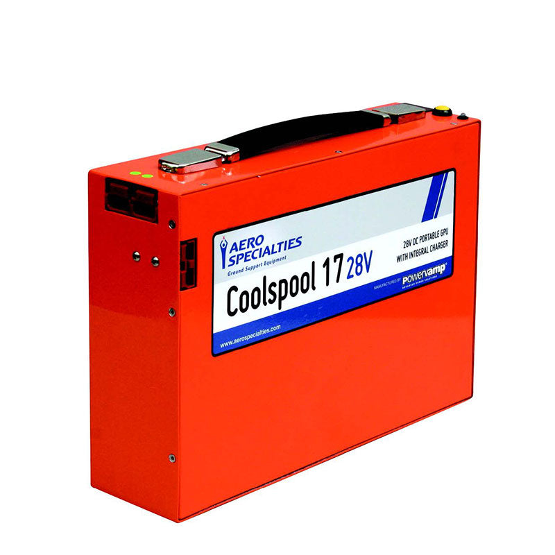 Powervamp Coolspool 17 Base W/ 13 FT Output 28V Aircraft Connector + S ...