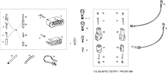 Rotax 265-205 2 Pole Connector Female — eSHOP.AERO